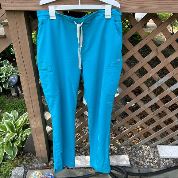 Figs | Pants & Jumpsuits | Caribbean Blue Fig Scrub Pants | Poshmark